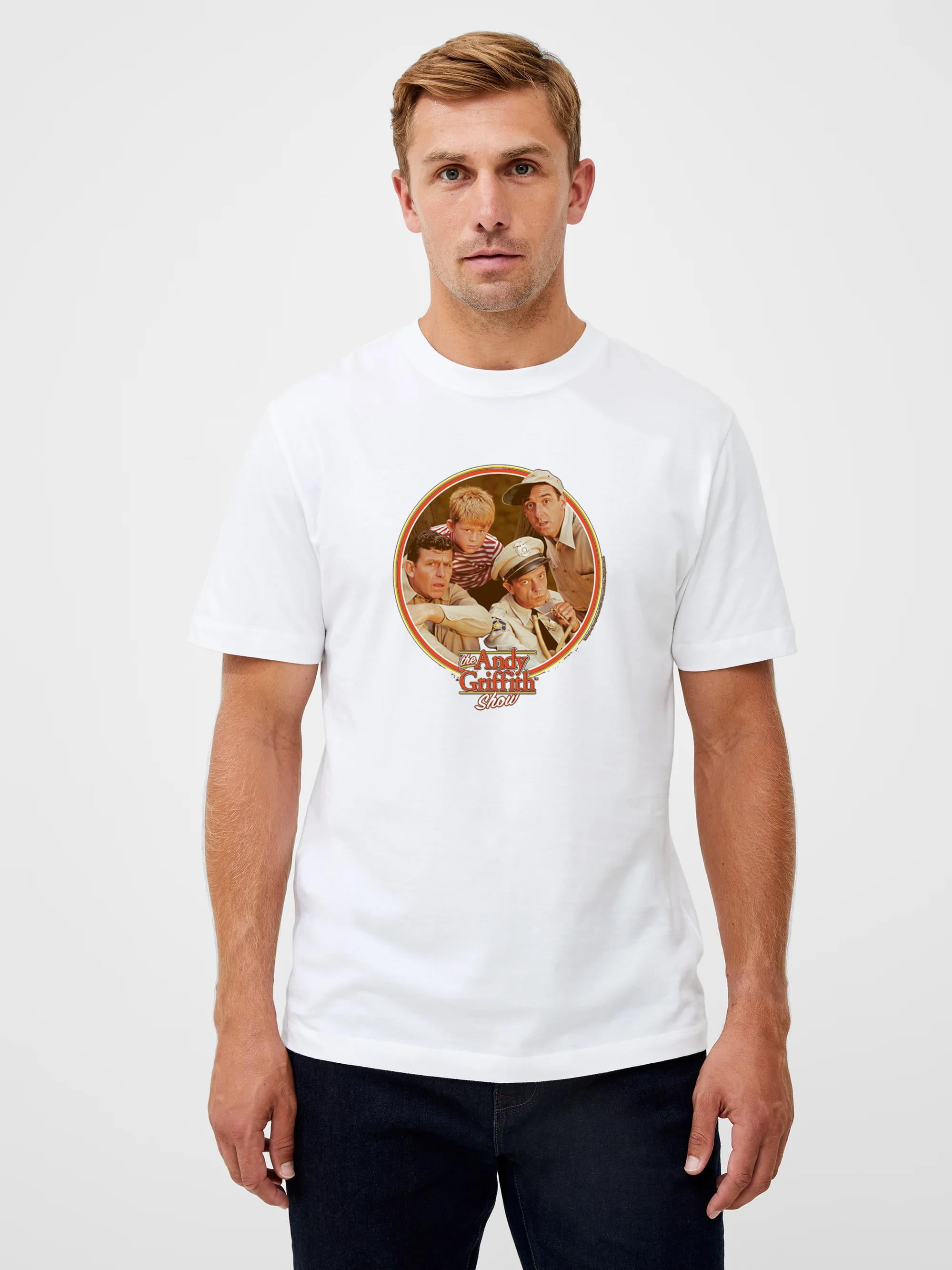 The Andy Griffith Show Boys Club Classic TV Mayberry T-Shirt, for men ...