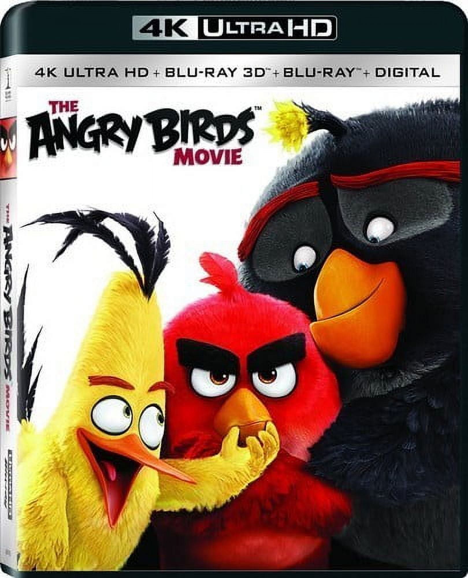 The Angry Birds Movie (4K Ultra HD + Blu-ray + Blu-ray 3D Sony Pictures ...