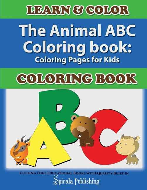The Animal ABC Coloring Book (Paperback) - Walmart.com