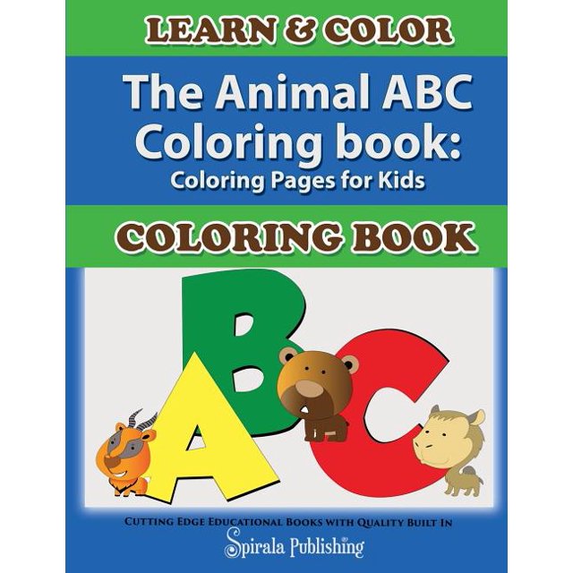 The Animal ABC Coloring Book (Paperback) - Walmart.com