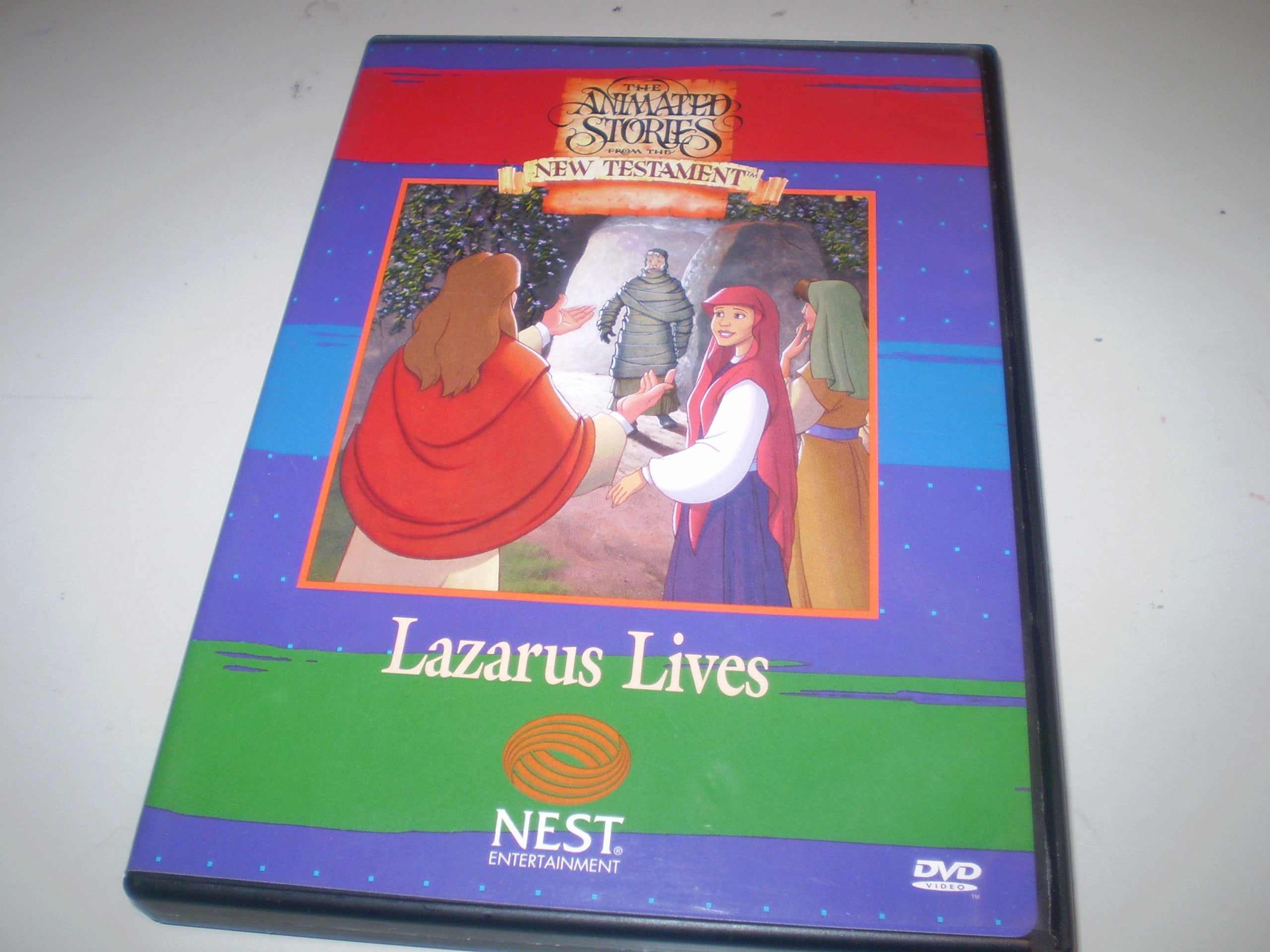 The Animated Stores New Testament Lazarus Lives DVD NEW - Walmart.com