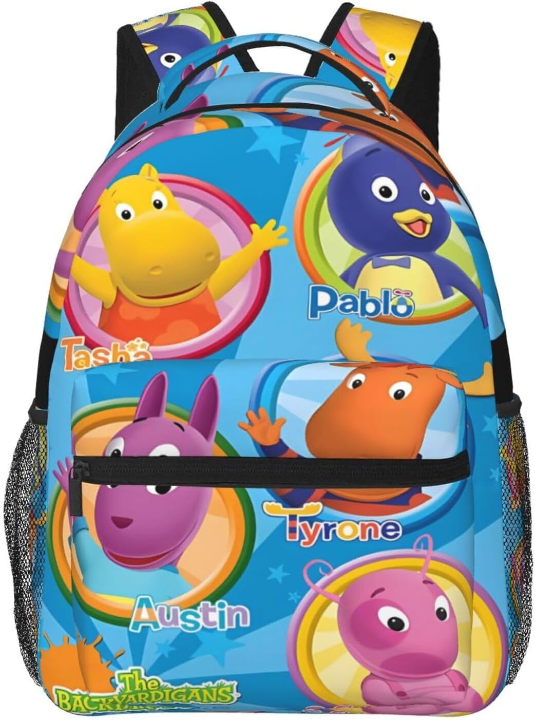 The Anime Backyardigans Backpack Laptop Bag Large Capacity Work Bags ...