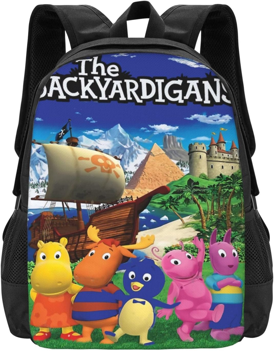 The Anime Backyardigans Backpack Large Capacity Leisure Travel Backpack ...