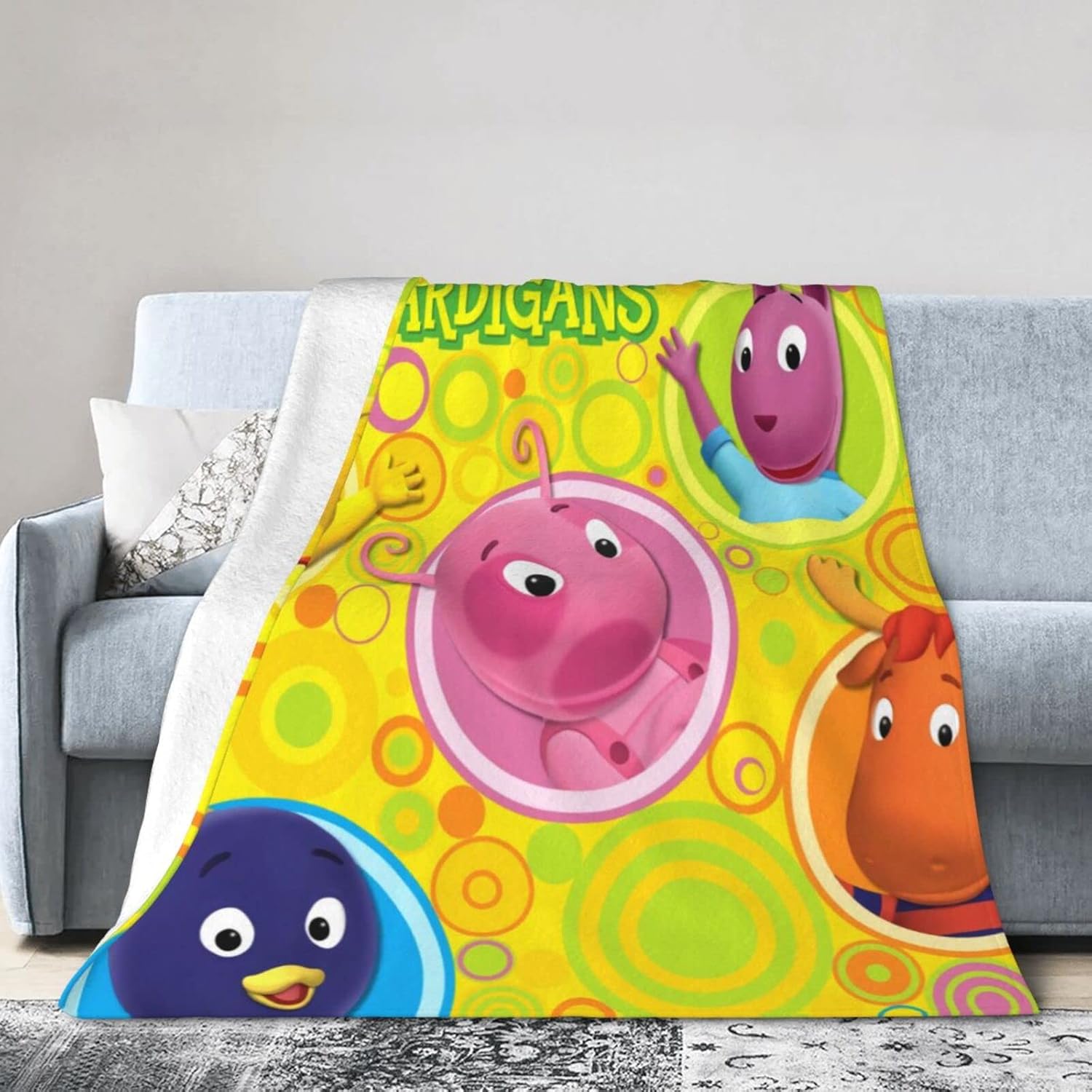 The Anime Backyardigans Blanket Throw Blankets Ultra Soft Flannel ...