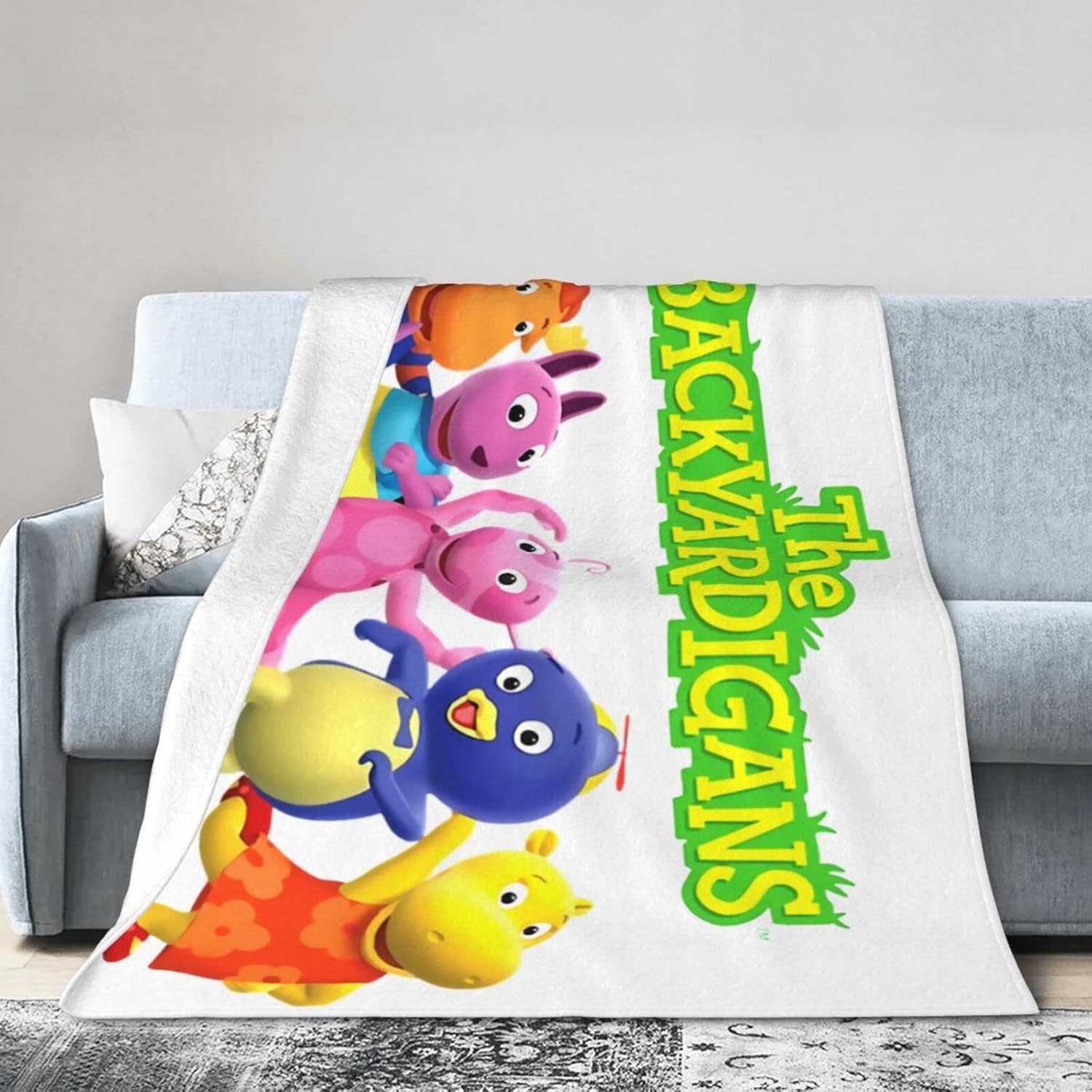 The Anime Backyardigans Blanket Throw Blankets Ultra Soft Flannel ...