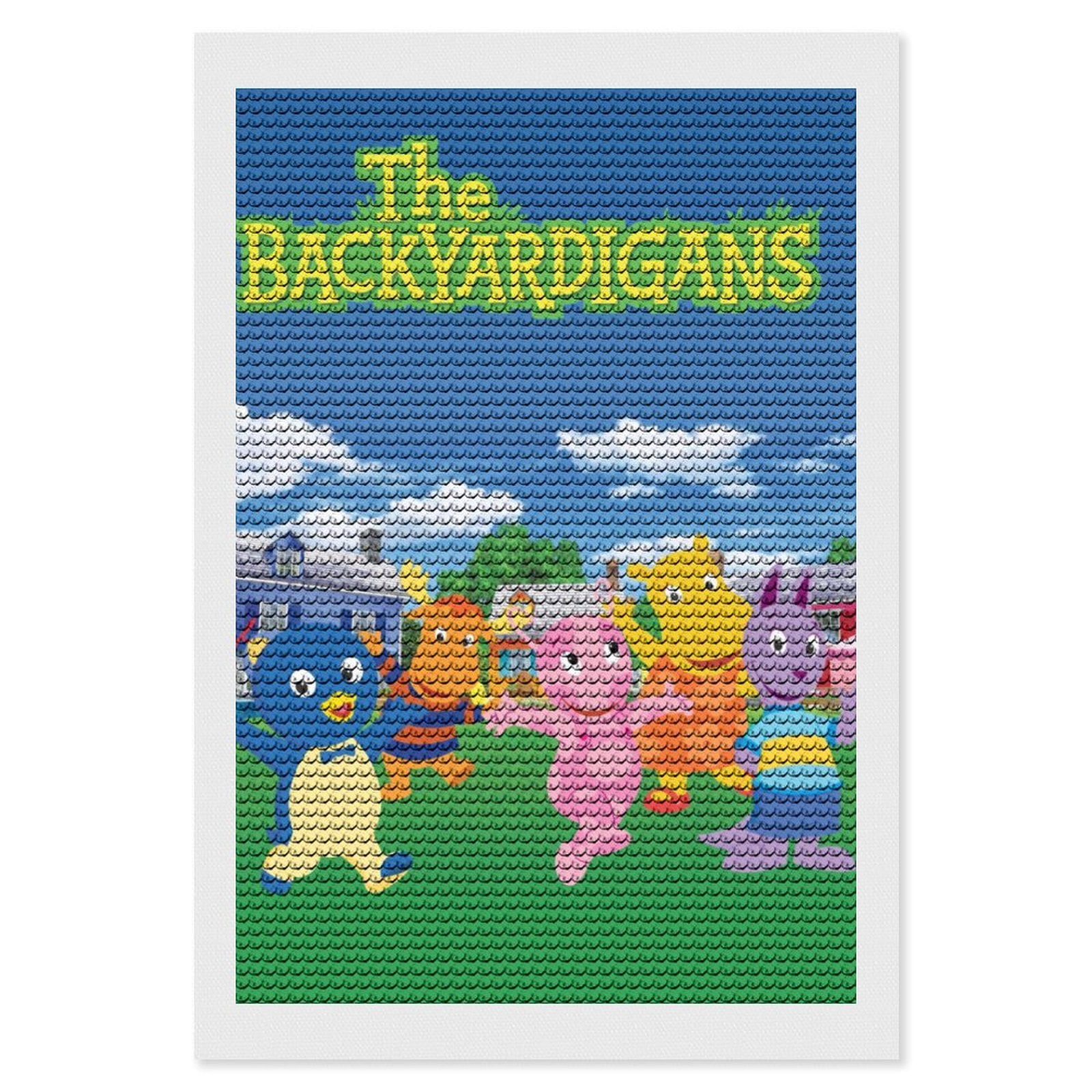 The Anime Backyardigans Diamond Art Painting for Adult, DIY Full Round ...