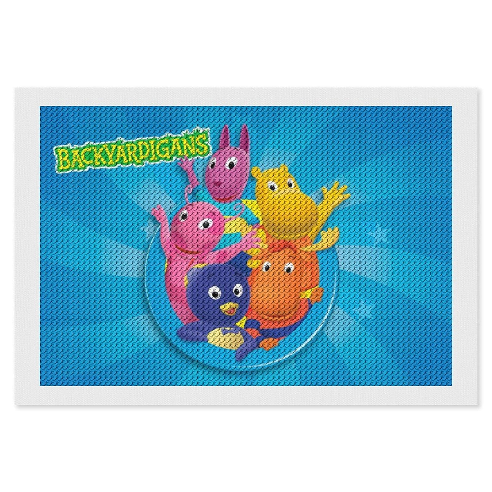 The Anime Backyardigans Diamond Art Painting for Adult, DIY Full Round ...