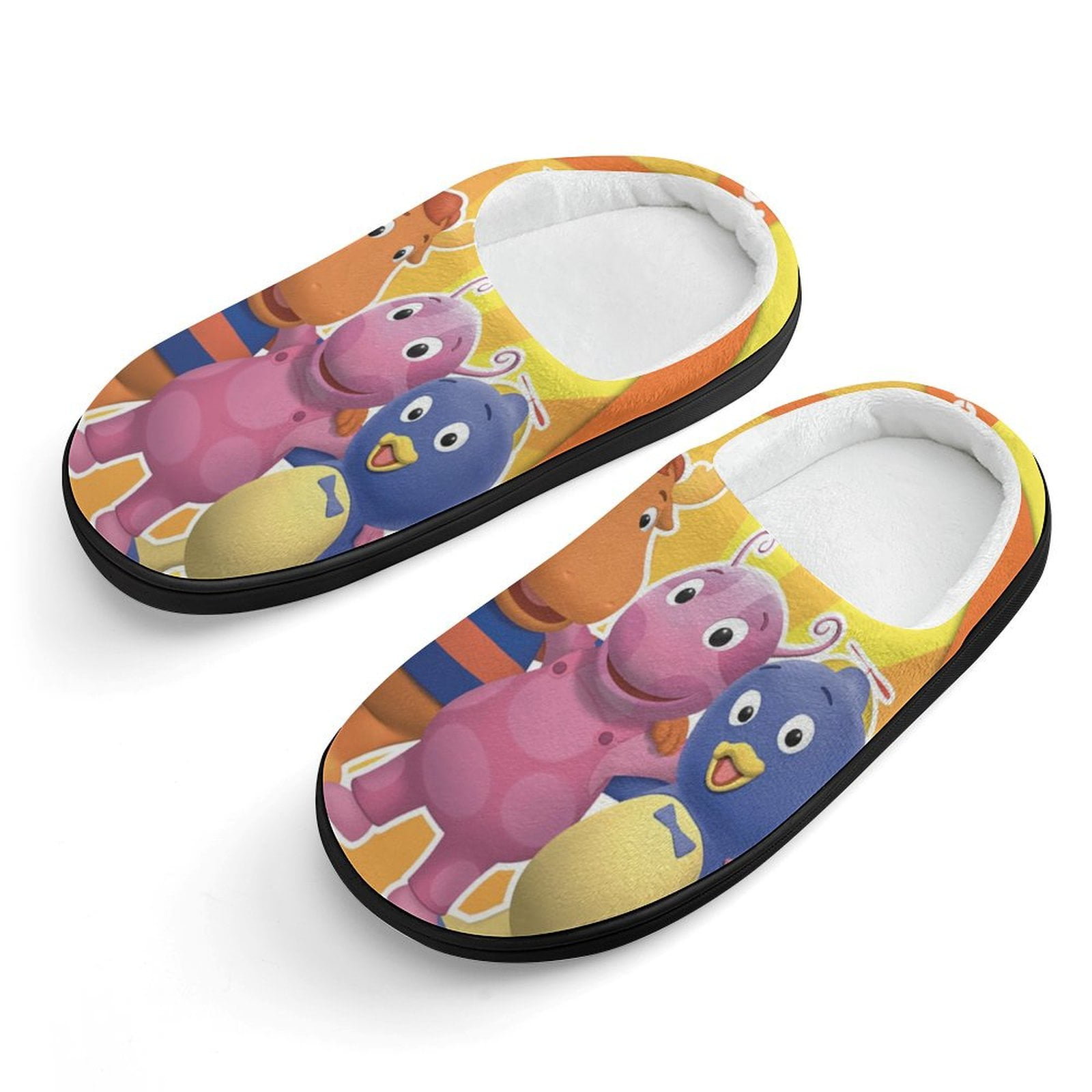 The Anime Backyardigans Kids Slippers Boys Girls Warm Soft House ...