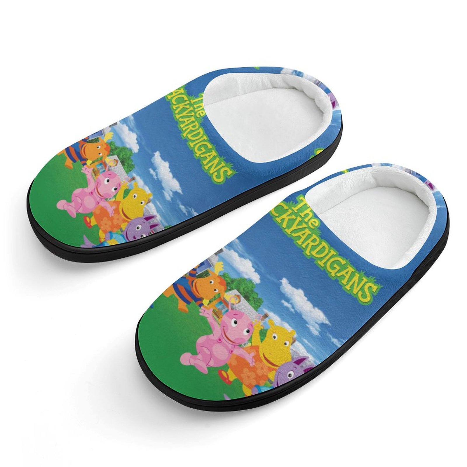 The Anime Backyardigans Kids Slippers Boys Girls Warm Soft House ...