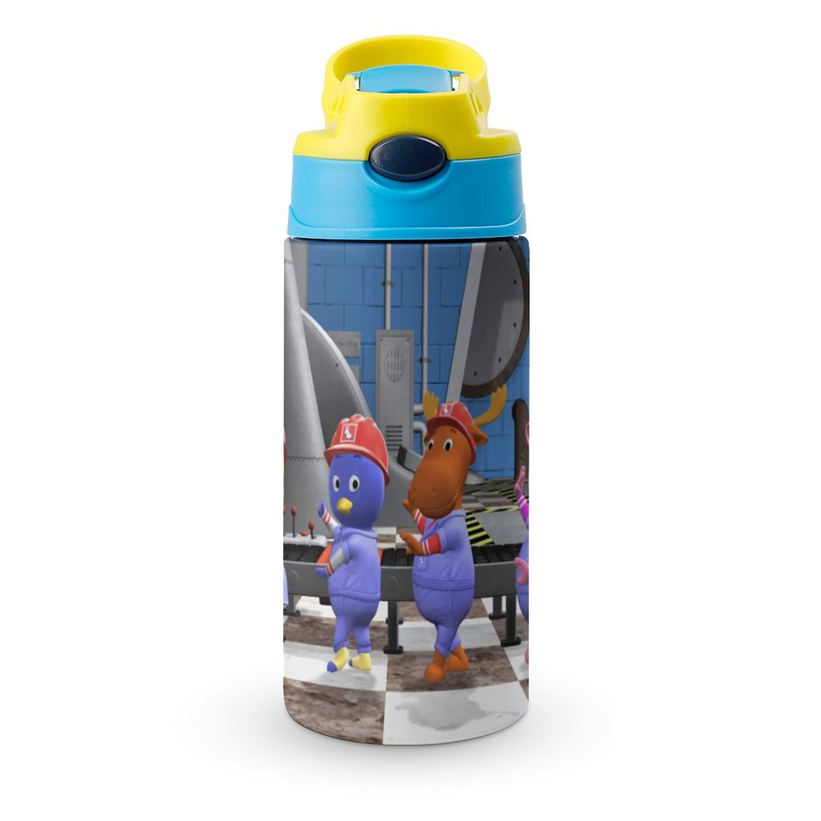 The Anime Backyardigans Kids Straw Water Bottle, Stainless Steel Vacuum ...