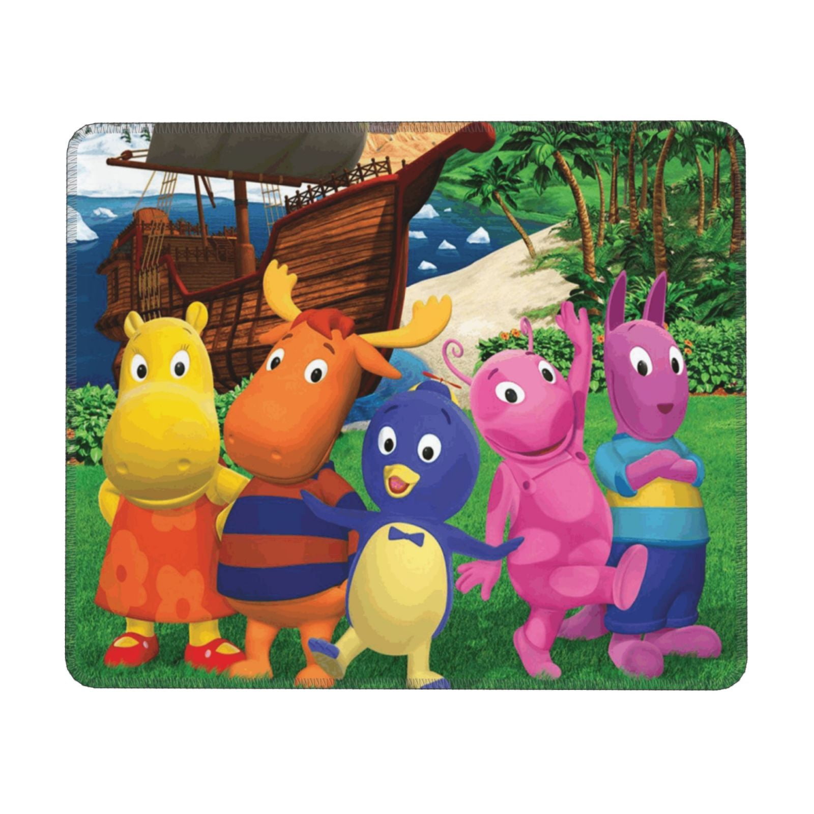 The Anime Backyardigans Mouse Pad, Non-Slip Rubber Base Desktop ...