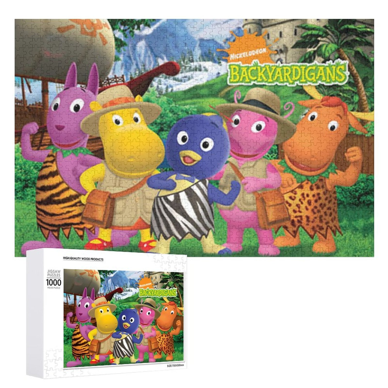 The Anime Backyardigans Puzzle Enthusiasts, 1000 PCS Jigsaw Puzzle ...