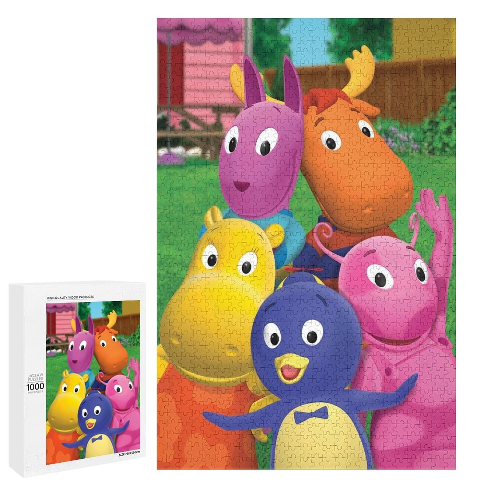 The Anime Backyardigans Puzzle Enthusiasts, 1000 PCS Jigsaw Puzzle ...