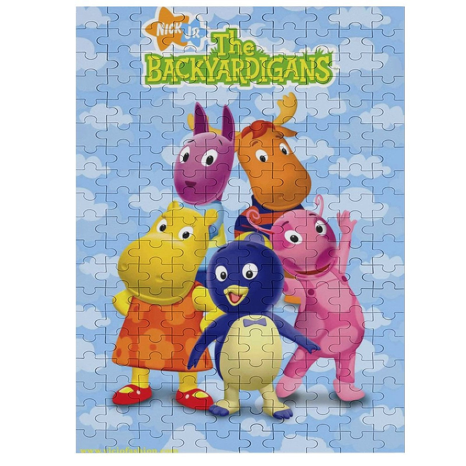The Anime Backyardigans Puzzle Enthusiasts, 200 PCS Jigsaw Puzzle ...
