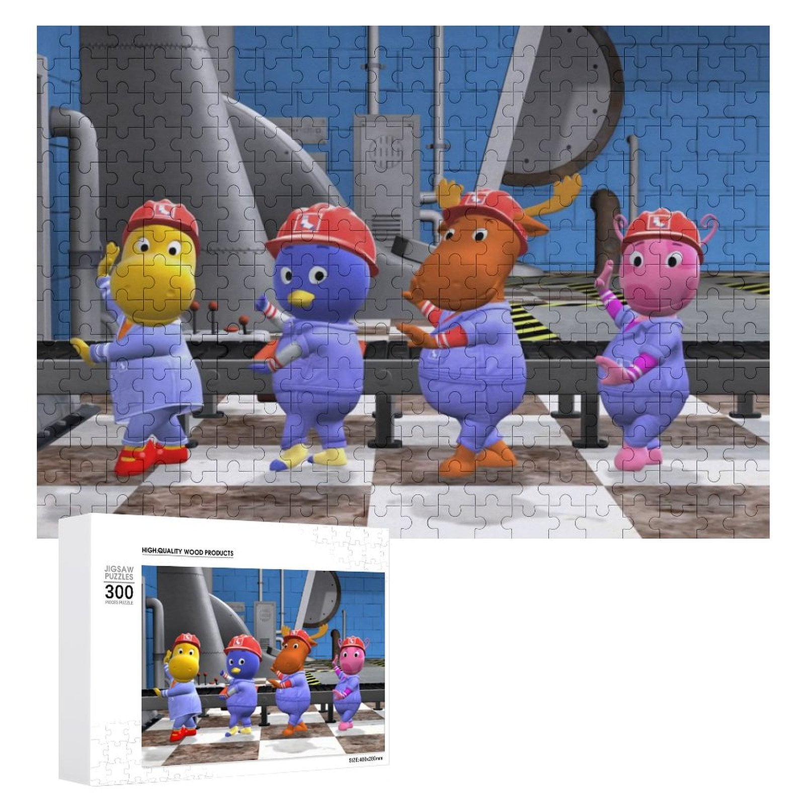 The Anime Backyardigans Puzzle Enthusiasts, 300 PCS Jigsaw Puzzle ...