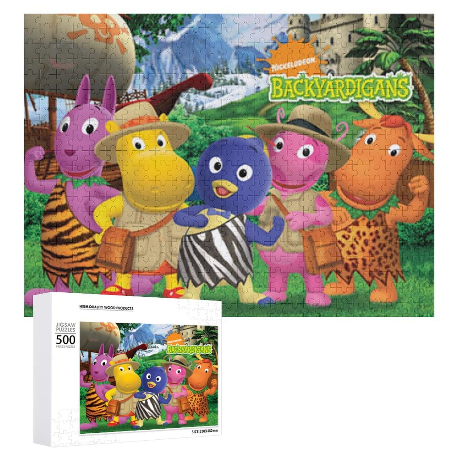 The Anime Backyardigans Puzzle Enthusiasts, 500 PCS Jigsaw Puzzle ...