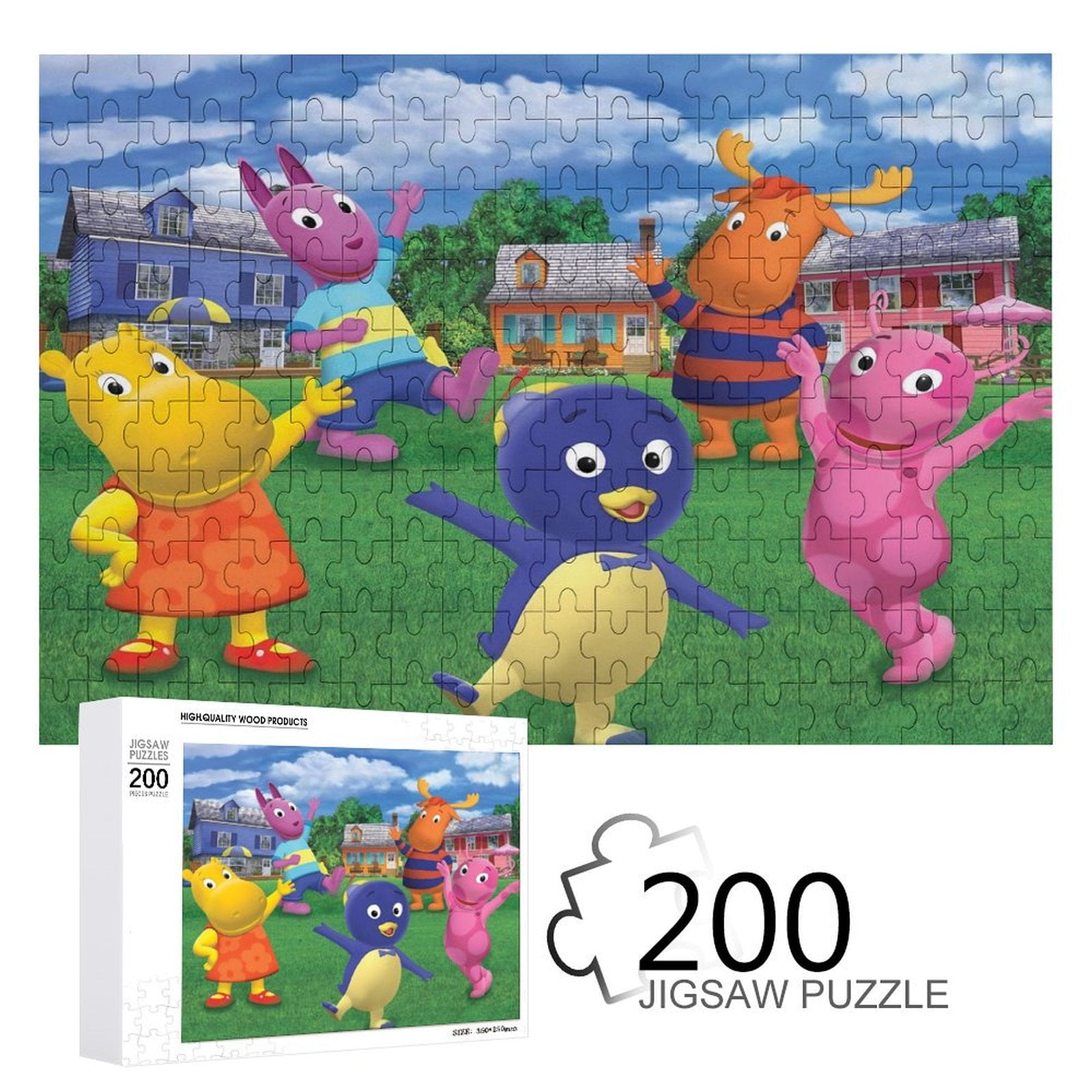The Anime Backyardigans Puzzle For Boys Girls Puzzle Enthusiasts, 200 ...