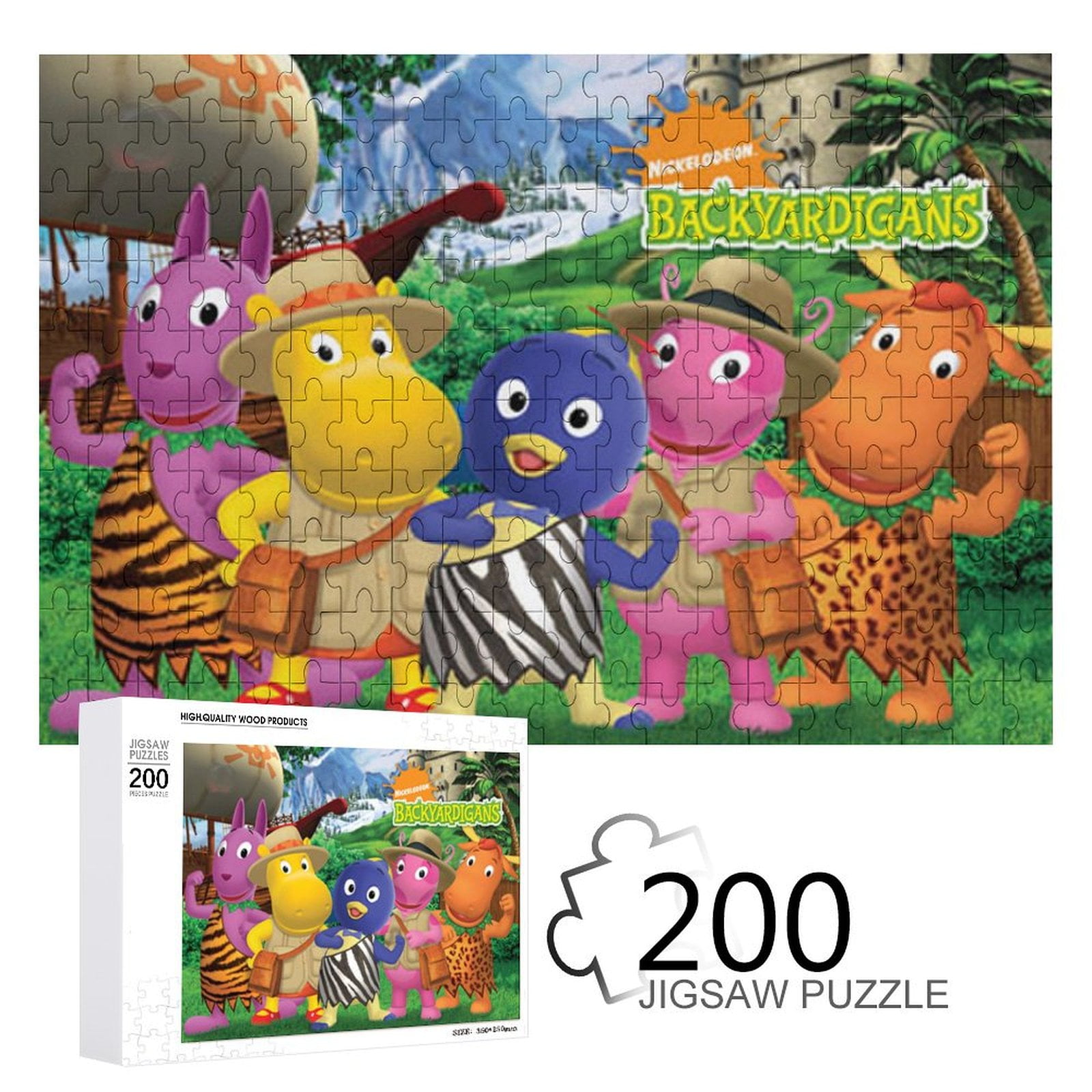 The Anime Backyardigans Puzzle For Boys Girls Puzzle Enthusiasts, 200 ...