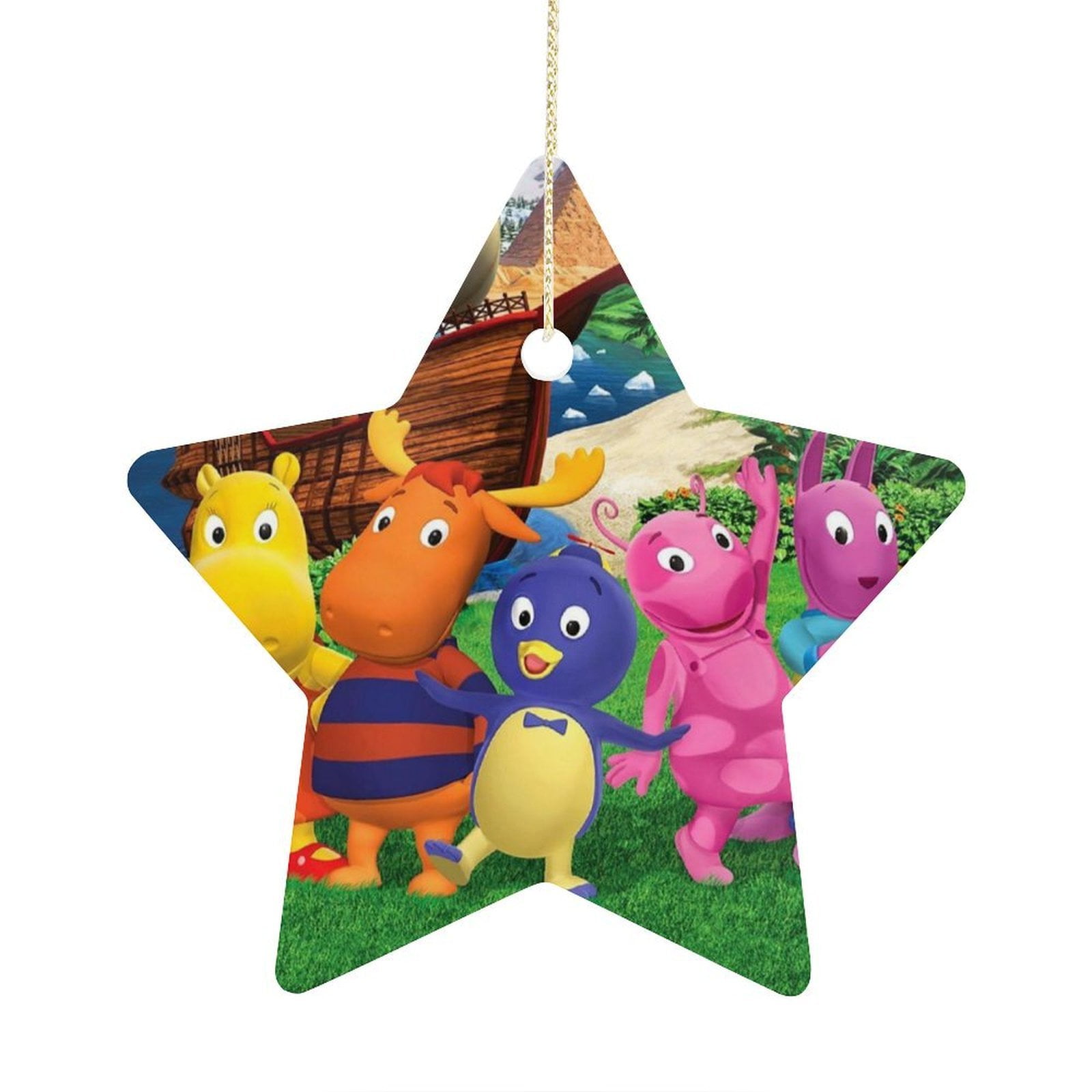 The Anime Backyardigans Star Christmas Ornament - Christmas Star ...