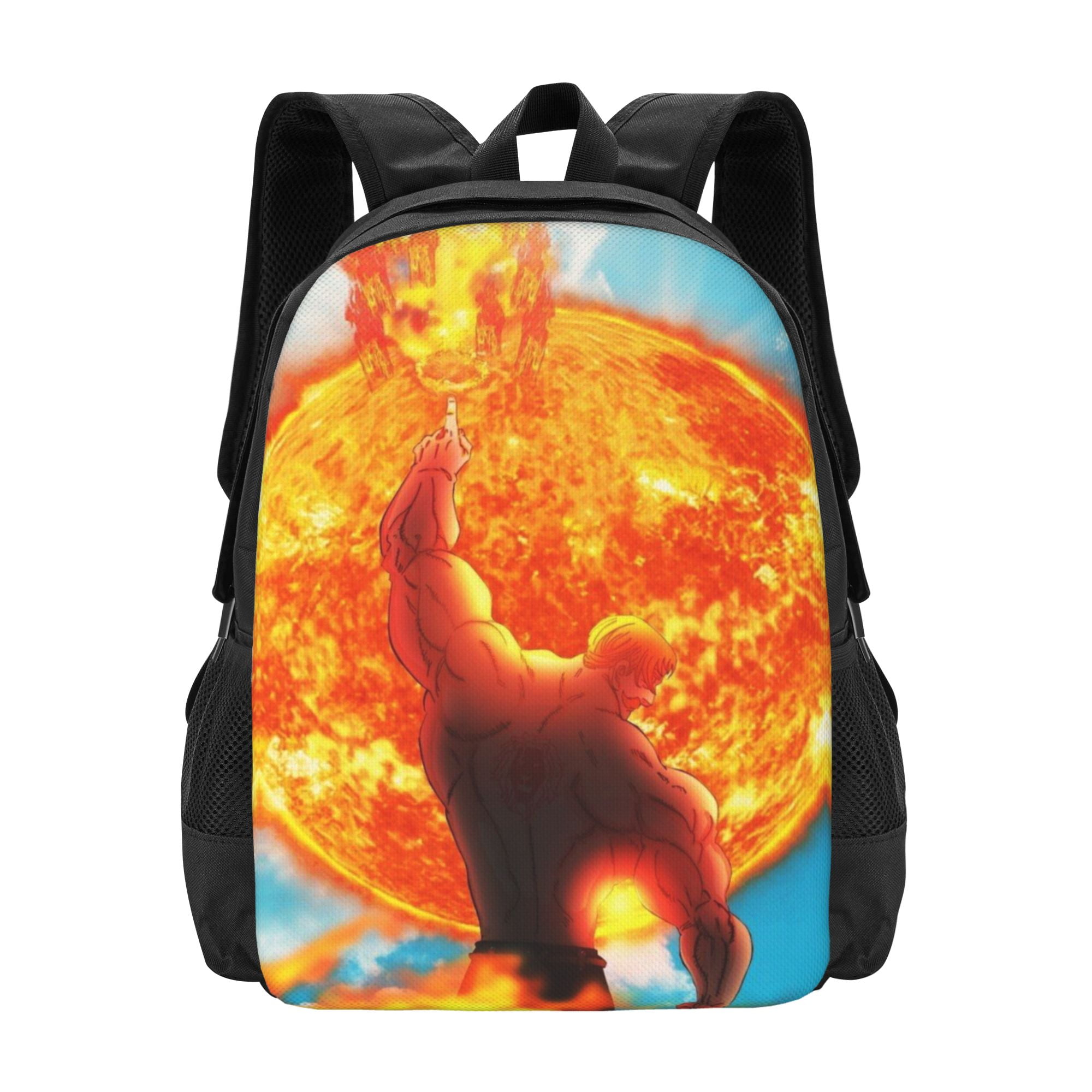 The Anime Seven Cartoon Deadly Sins Backpack Casual Daypack Travel ...