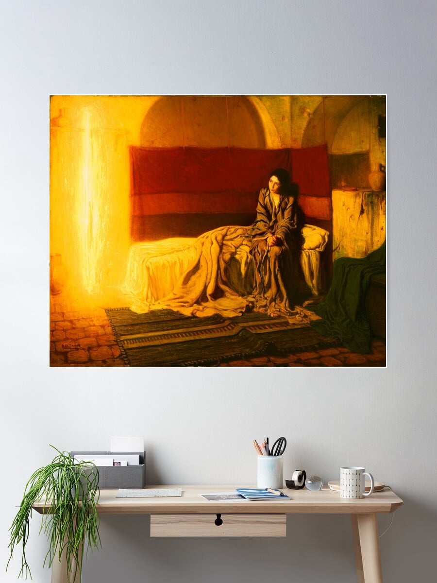 The Annunciation By Henry Ossawa Tanner (1898) Poster Wall Art, Modern ...