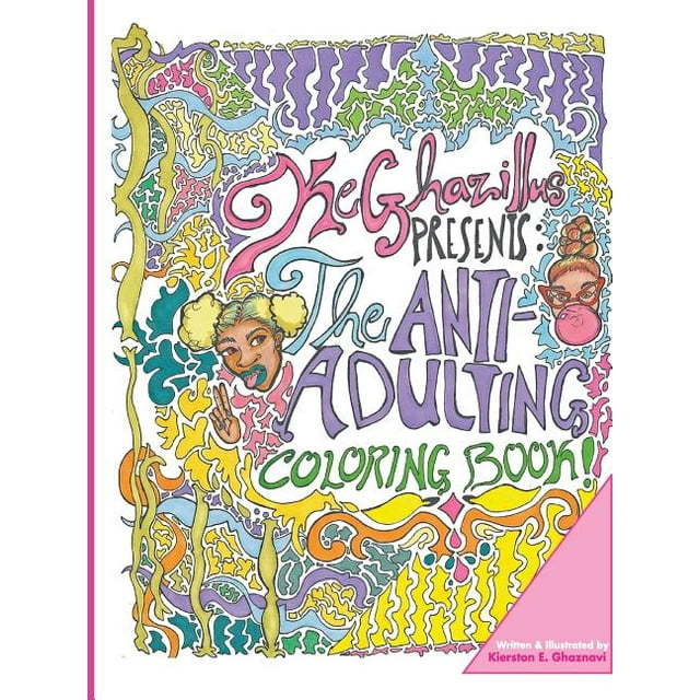 The Anti-Adulting Coloring Book (Paperback) - Walmart.com