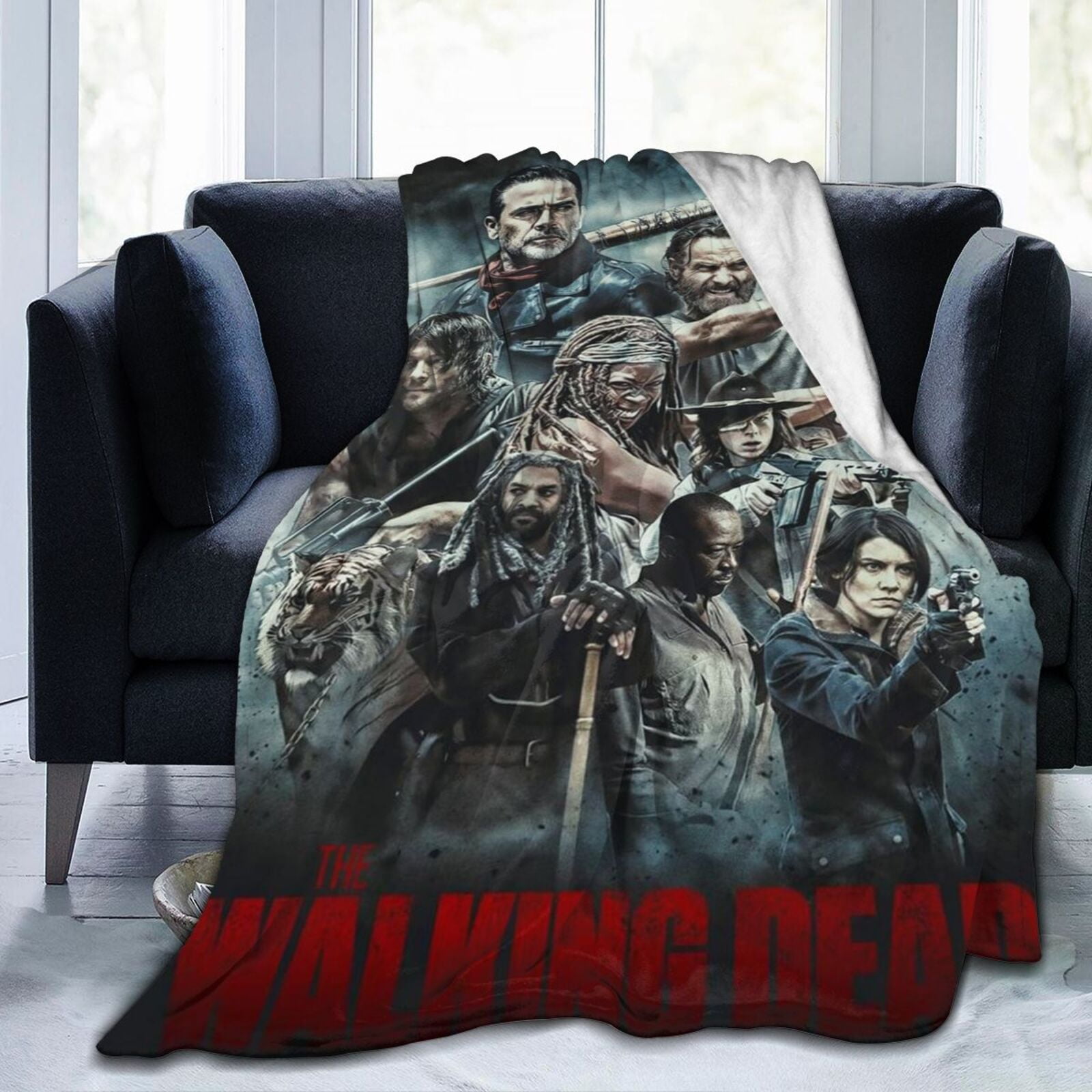 The Apocalyptic Walking Horror Drama Dead Throw Blanket 50"X40" Soft ...