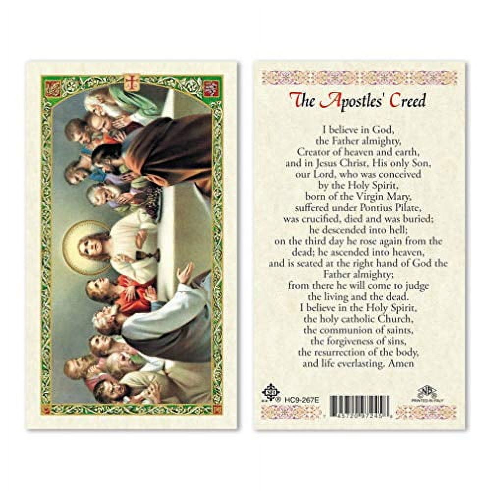 The Apostles' Creed Laminated Prayer Cards - Pack of 25- - Walmart.com