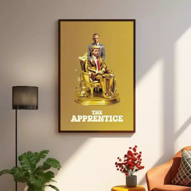 The Apprentice Movie Poster, The Apprentice 2024 Classic Vintage Film ...