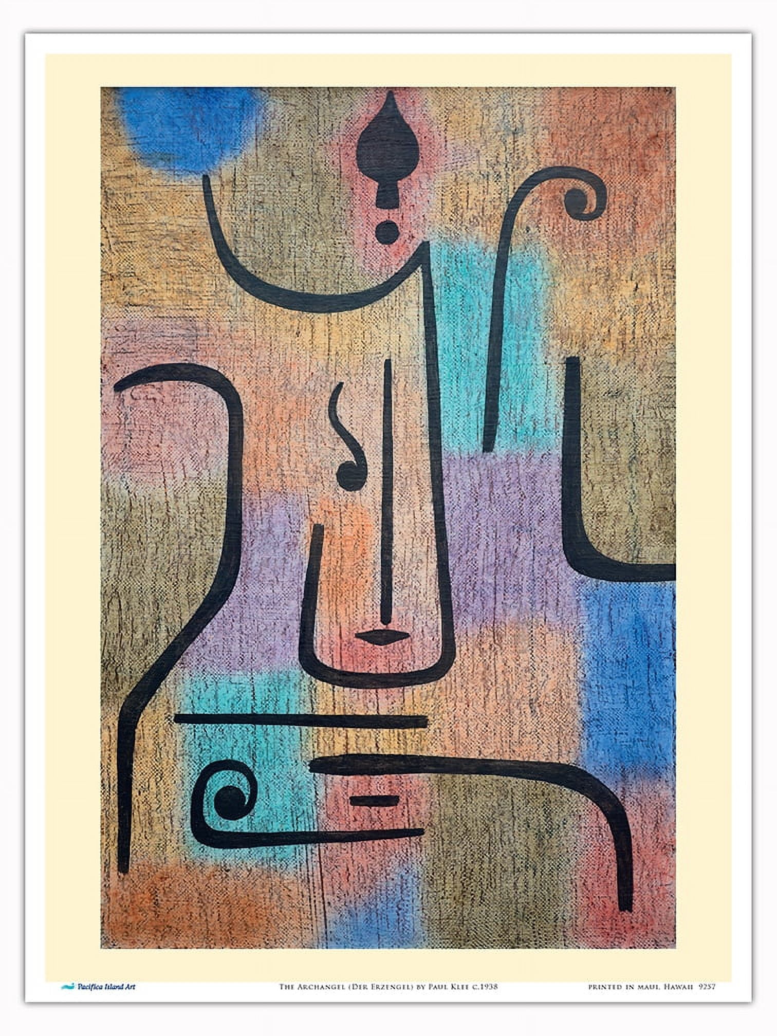 The Archangel (Der Erzengel) - From an Original Cubism Abstract ...