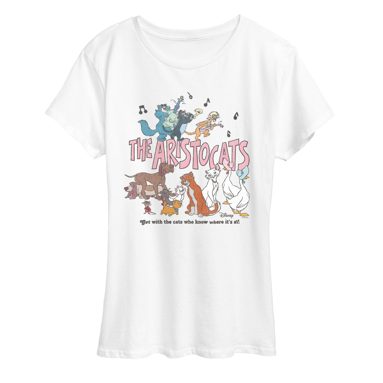 The Aristocats - Aristocats Group - Women's Short Sleeve Graphic T ...