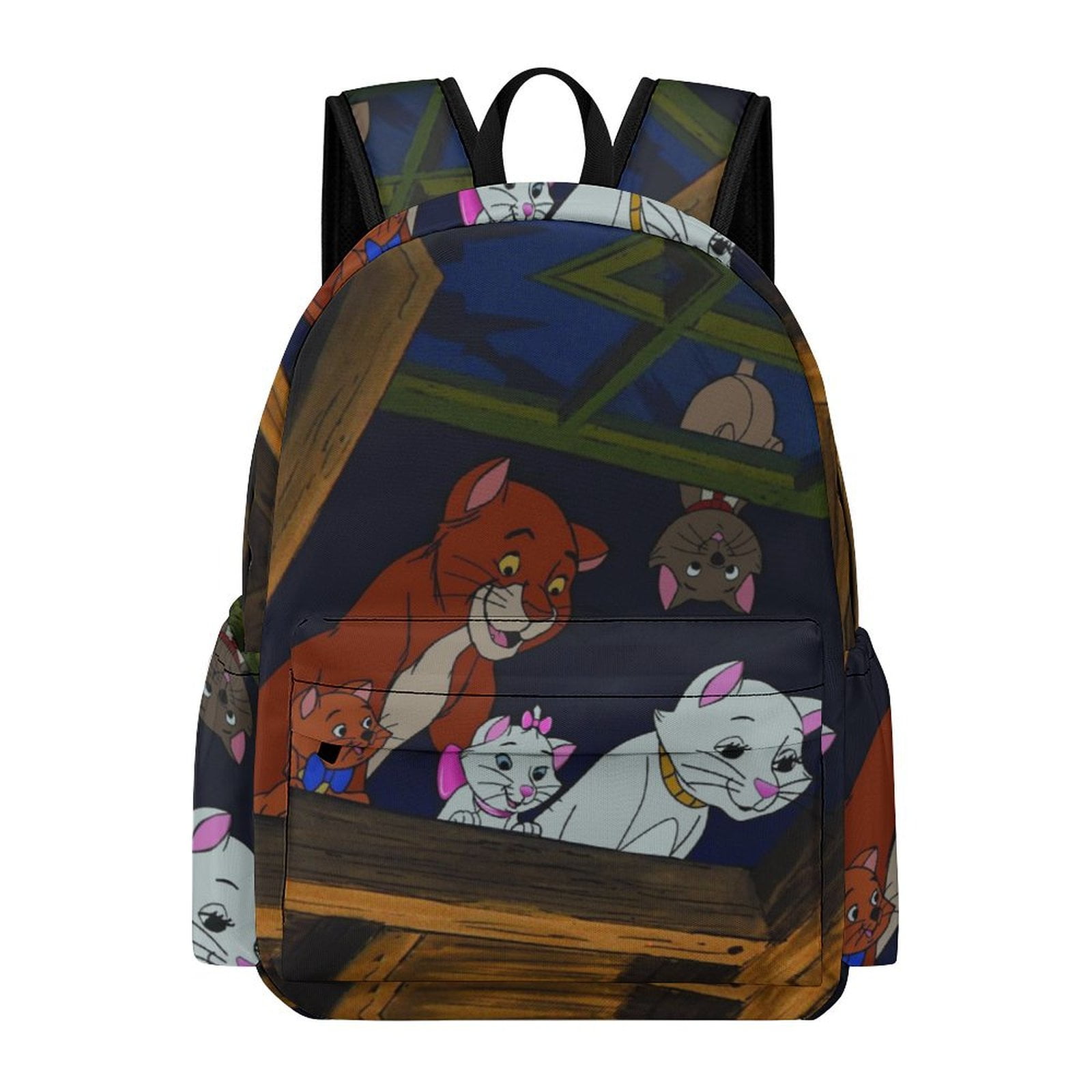The Aristocats Backpacks Lightweight Bookbags Casual Daypack For Travel ...