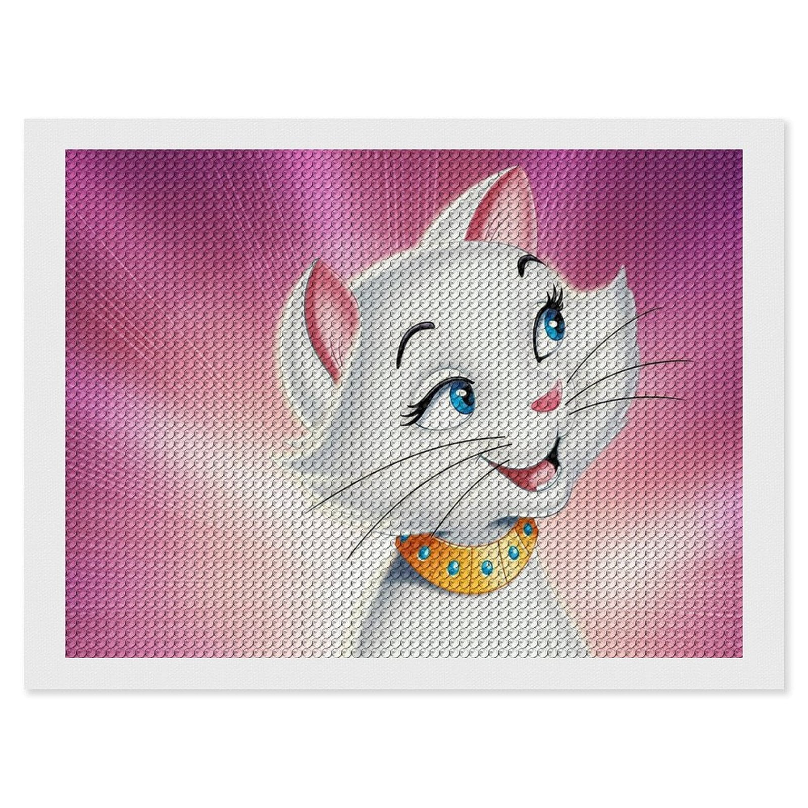 The Aristocats Diamond Art Kits for Adults Beginners Round 5D Paint ...