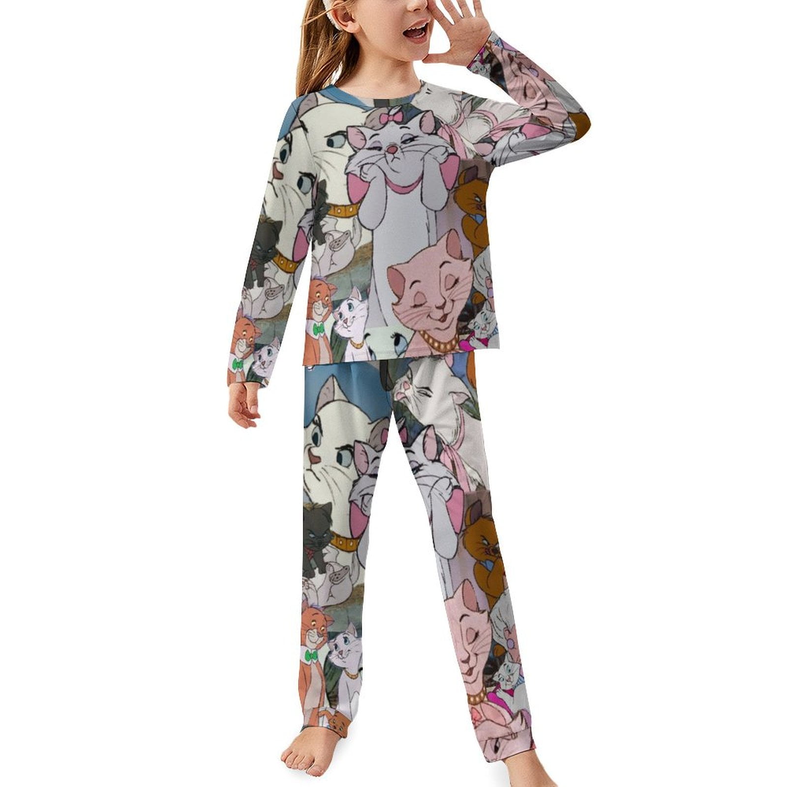 The Aristocats Little Big Boys Girls Pajamas Set Soft Comfy Kids PJs ...