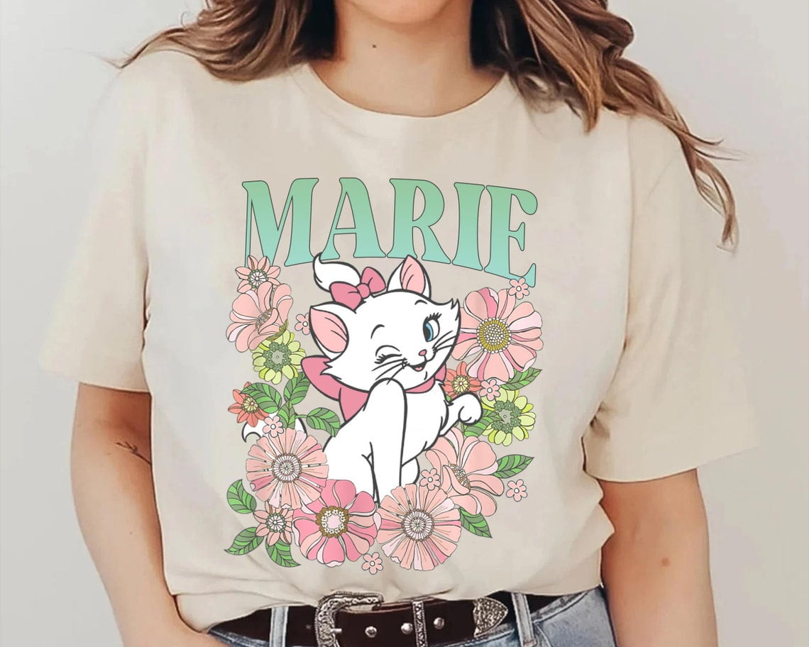 The Aristocats Marie Floral Retro Shirt, Duchess Thomas O'Malley ...