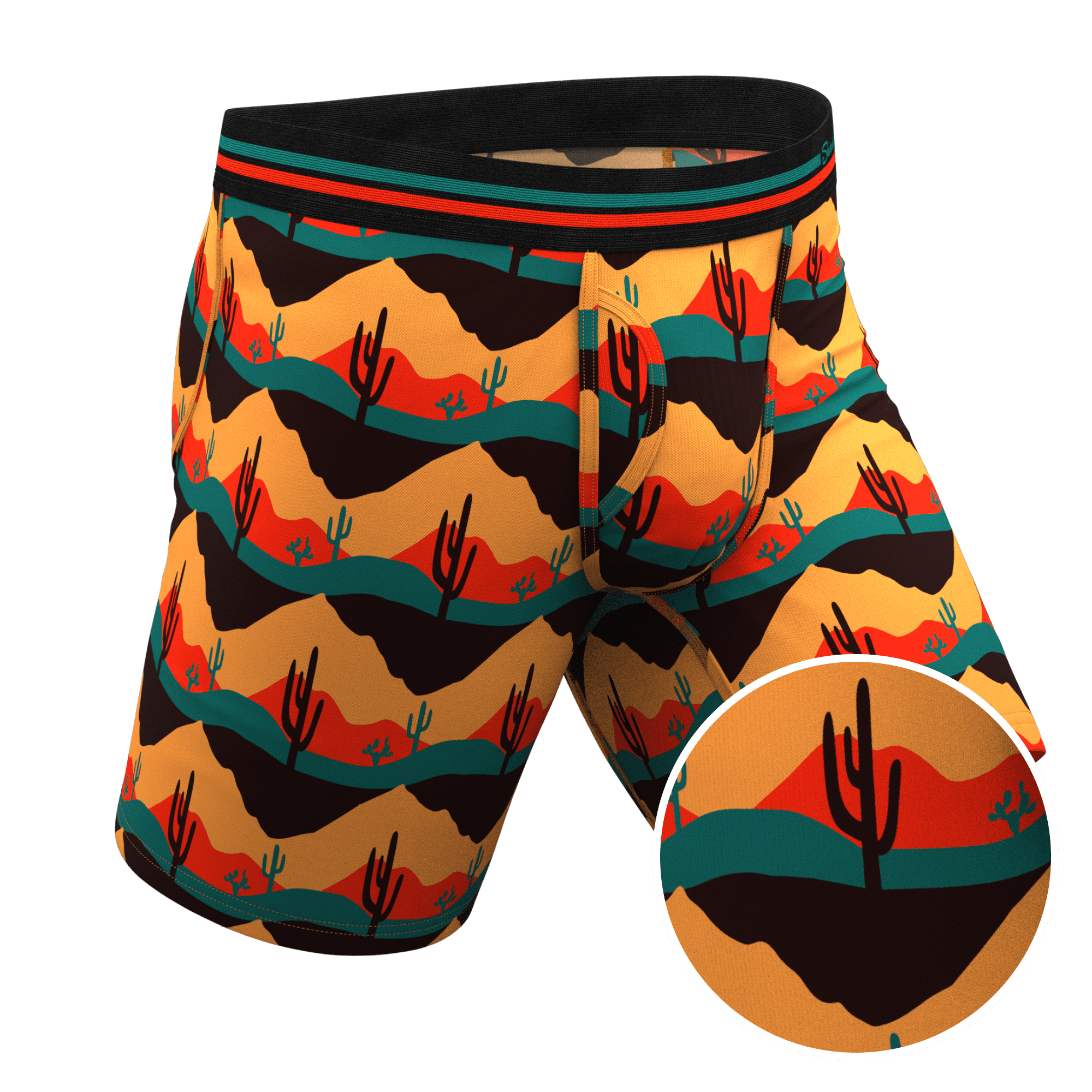 The Arizona Dawn - Shinesty Desert Scene Long Leg Ball Hammock Pouch ...