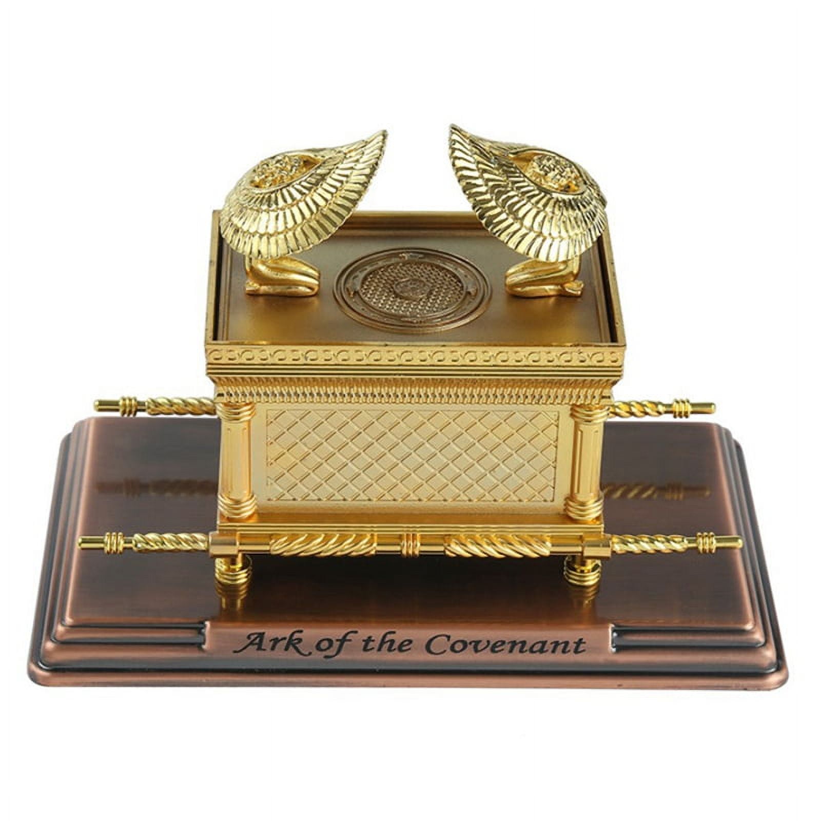 The Ark of the Covenant Replica Statue Gold Plated With Ark Contents ...