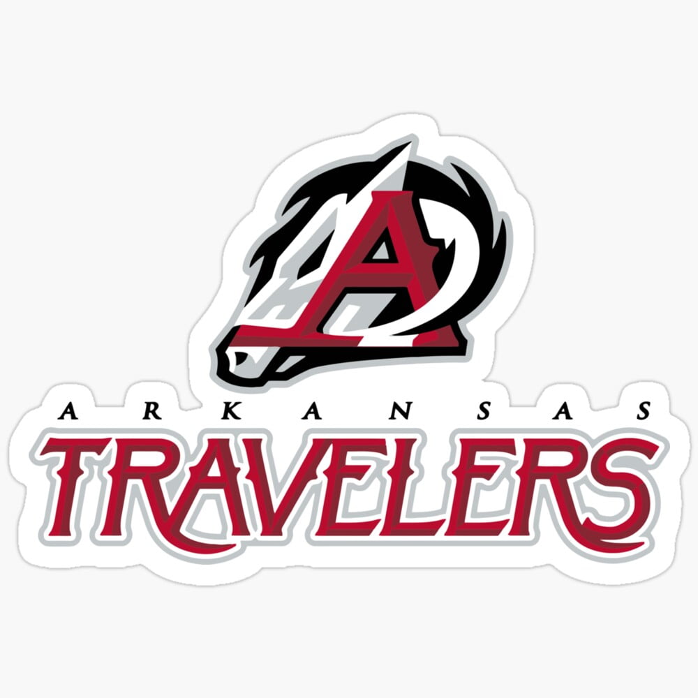 The Arkansas-Travelers Logo Sticker Phone Decal Water Bottle Stickers ...