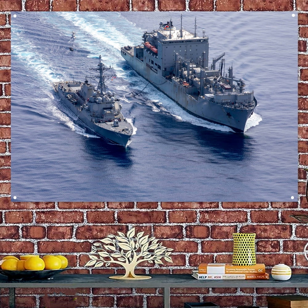 The Arleigh Burke-class guided-missile destroyer USS Ralph Johnson (DDG ...