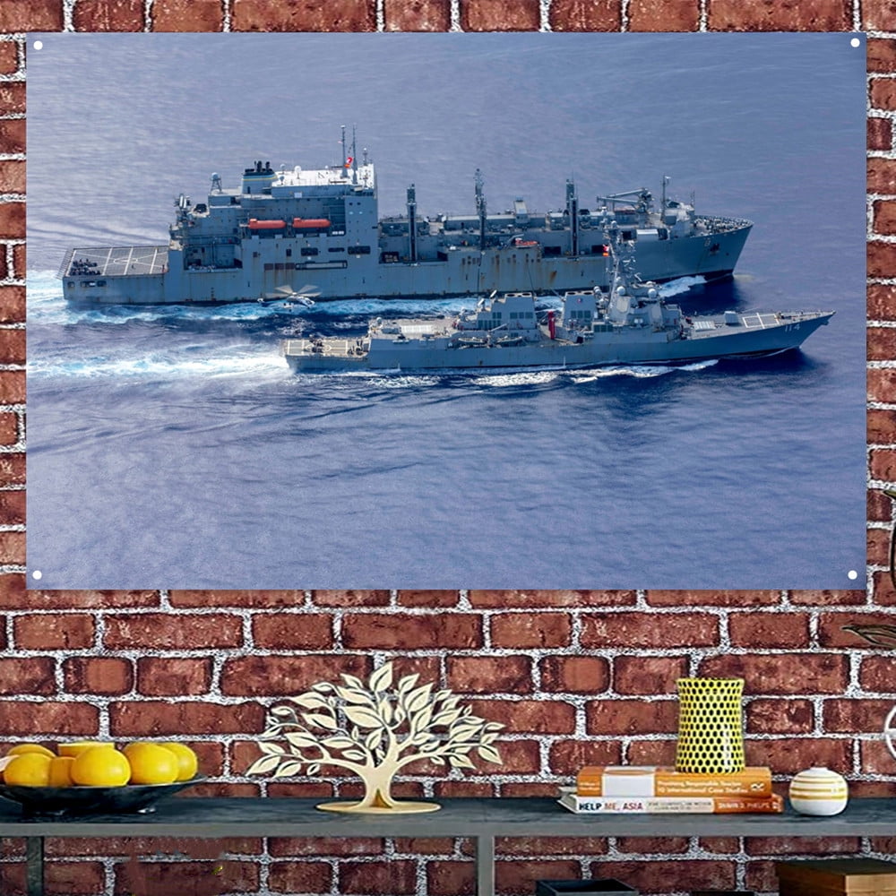 The Arleigh Burke-class guided-missile destroyer USS Ralph Johnson (DDG ...