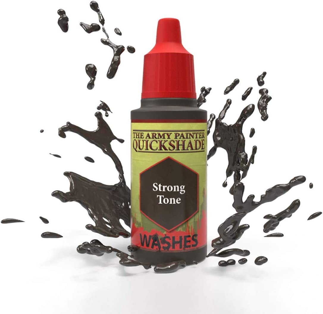 The Army Painter Strong Tone Ink - Quickshade Wash - Non-Toxic Water ...