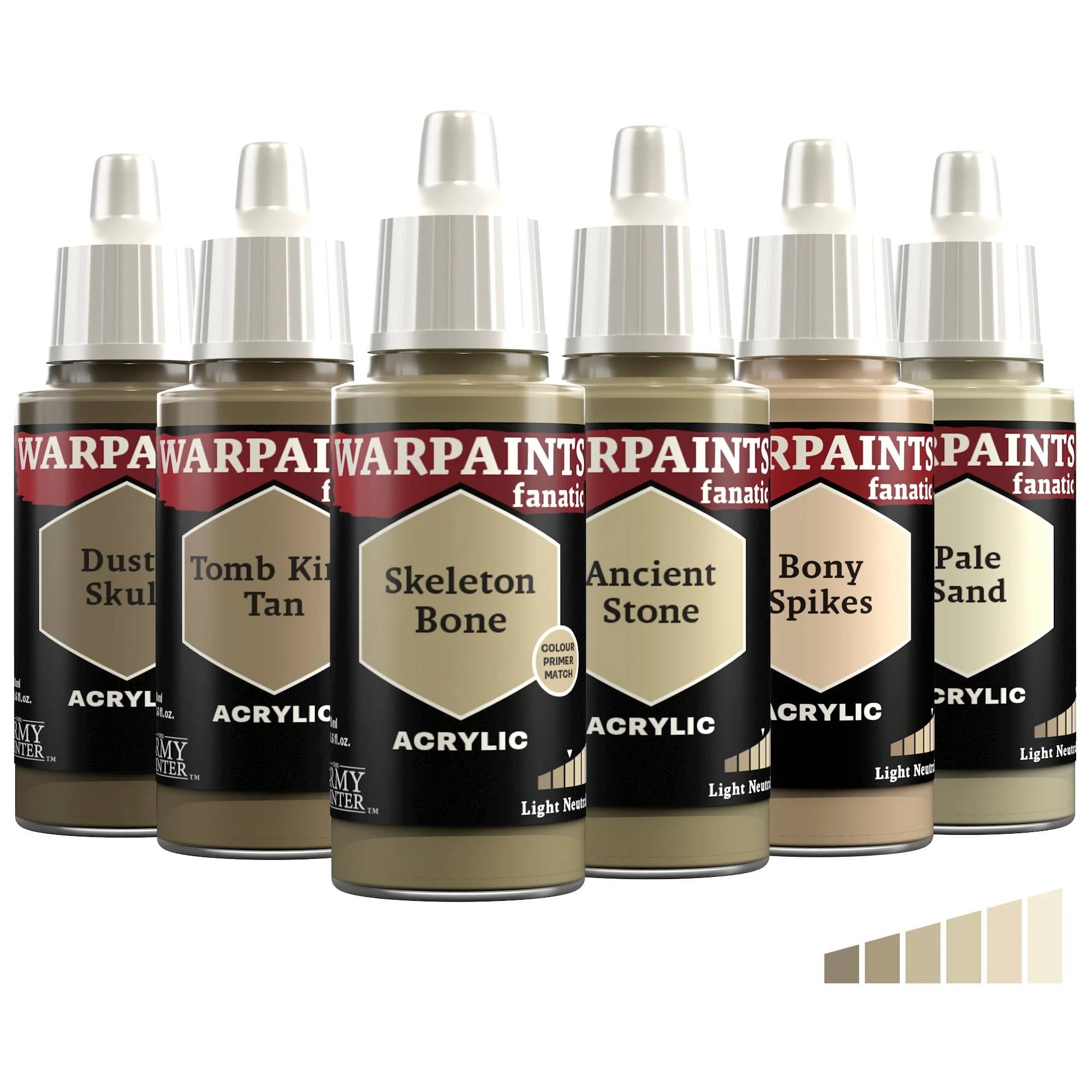 The Army Painter Warpaints Fanatic Flexible Triad: Light Neutrals ...