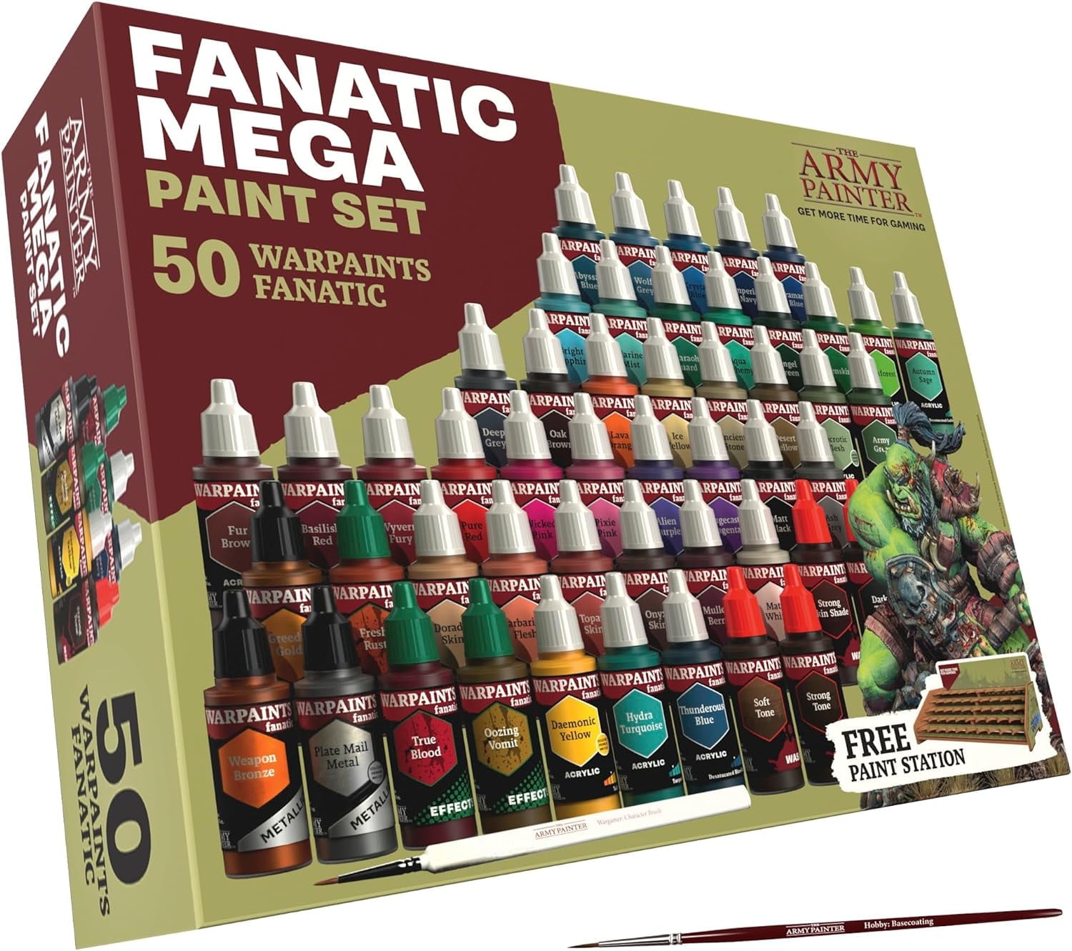 The Army Painter Warpaints Fanatic Mega Paint Set Combo - Walmart.com