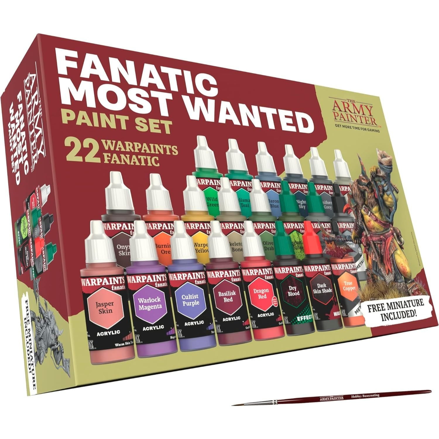 The Army Painter Warpaints Fanatic Most Wanted Set Combo Bundle Model ...