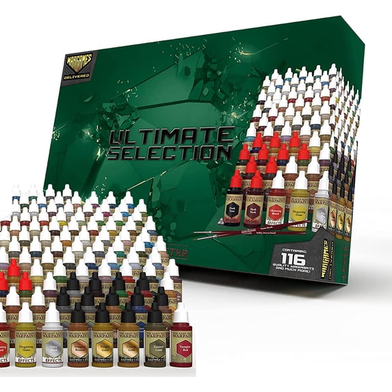 The Army Painter & Wargames Delivered Acrylic Paint Set, Hobby Modeling ...
