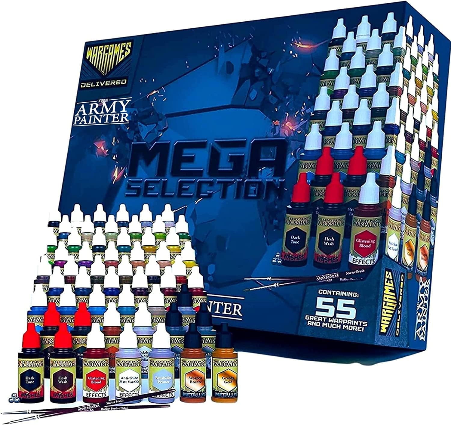 The Army Painter x Wargames Delivered Mega Selection Paint Set ...