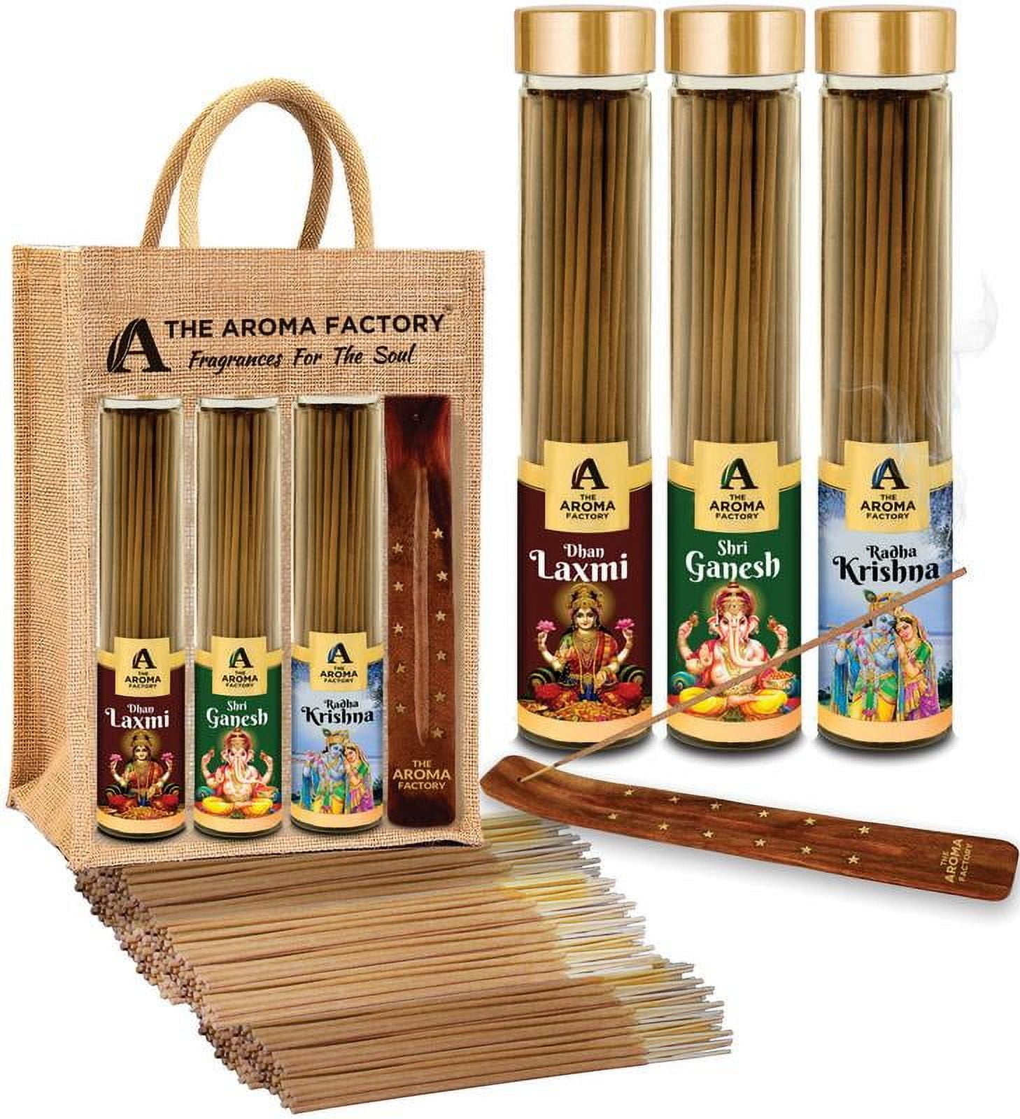 The Aroma Factory Organic Incense Sticks Charcoal Free | Non Toxic ...