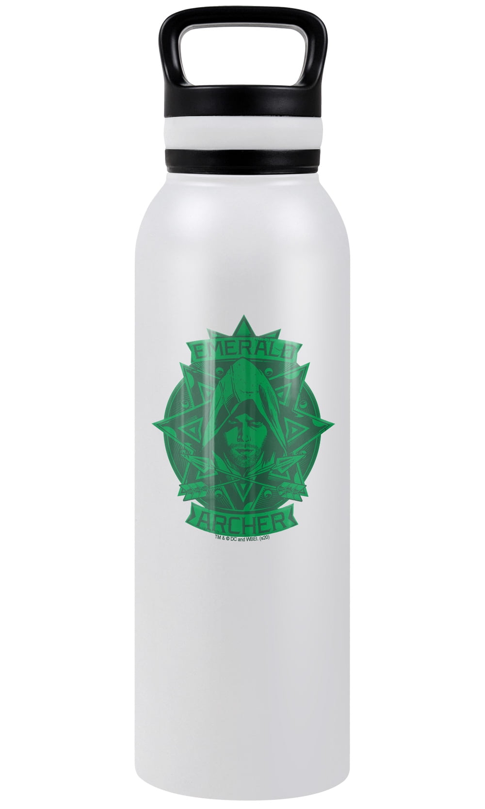 The Arrow Official Emerald Archer 24 oz Insulated Canteen Water Bottle ...