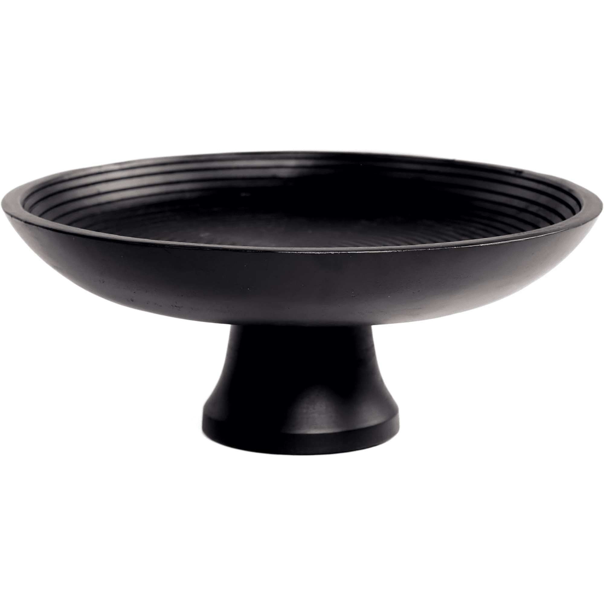 The Art Box 12-inch Wooden Fruit Bowls Farmhouse Decor, Kitchen Counter ...