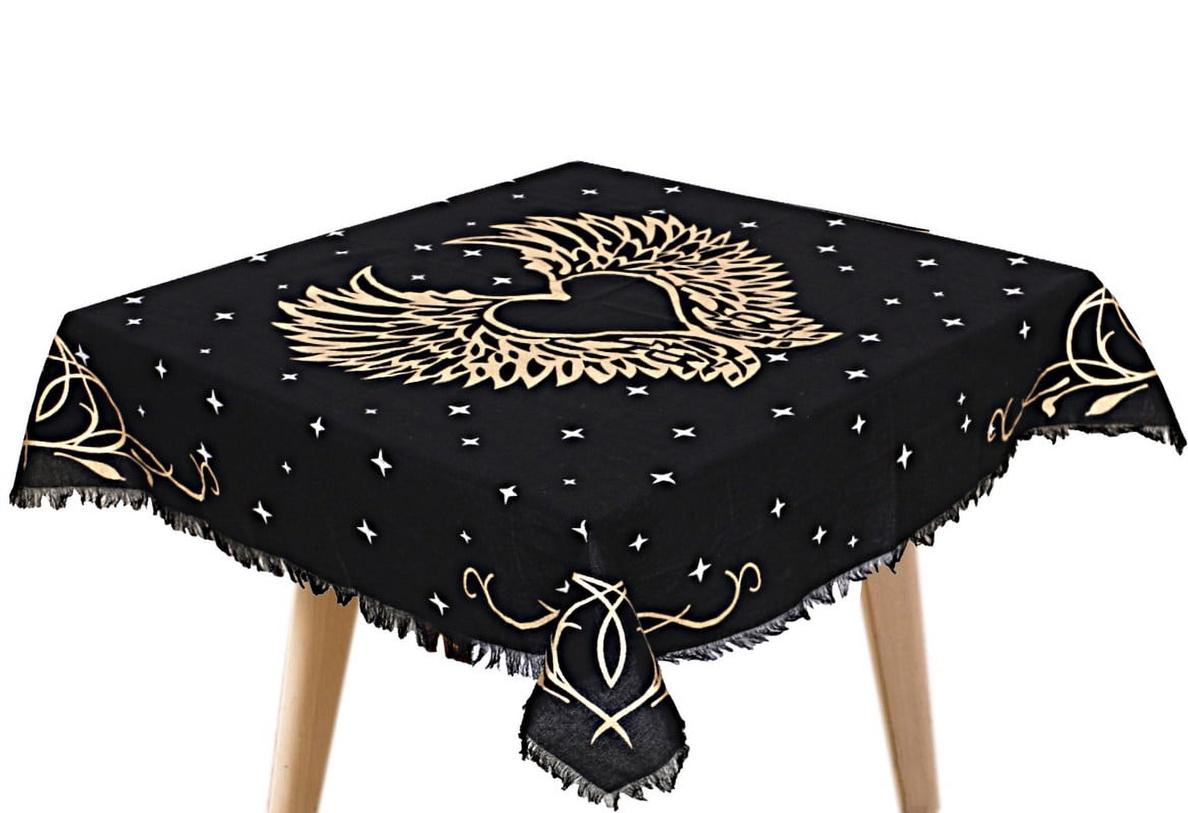 The Art Box, 24 x 24 inch Table Top Cloth Angel Wings Square Altar ...